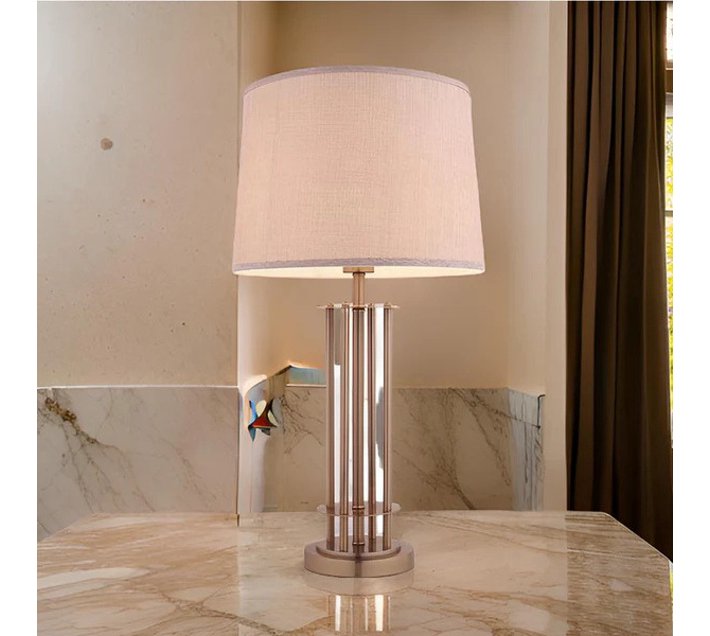 Designer Concepts Mystique Tube Metal Table Lamp Table Lamp (63 cm ...