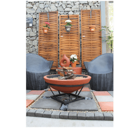 Pyroca EGA Bomas Large Boma Braai and Fire Pit Wood/Charcoal Outdoor ...