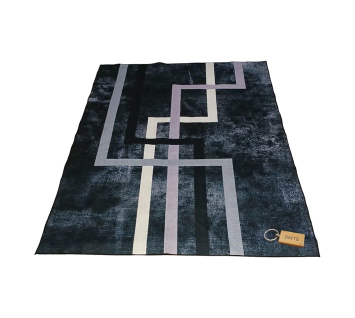 Someone’s in a Makro 200cm by 150cm - Modern 3D Geometric Design Area ...