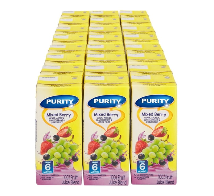 Buy Purity Fruit Juice Mixed Berry (24 x 200ml) in Bulk | Makro Business