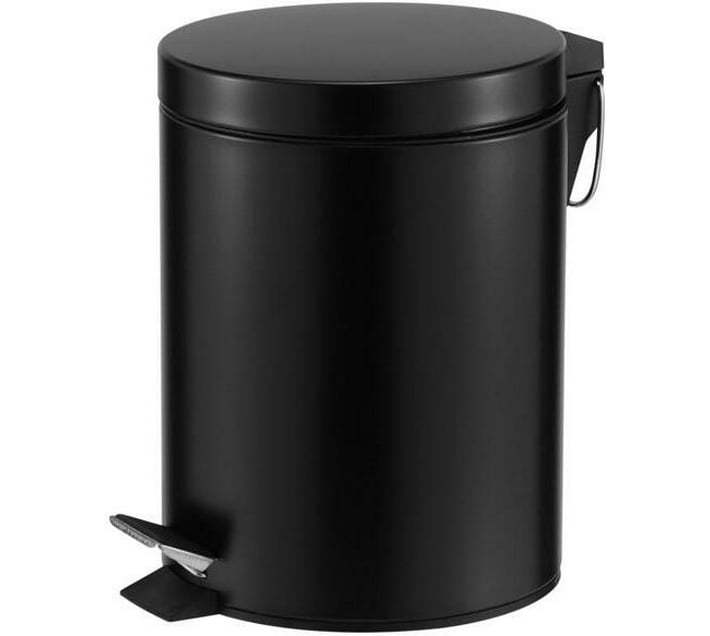 Buy Stainless Steel Dustbin 1 Stainless Steel Dustbin (Black) in Bulk ...