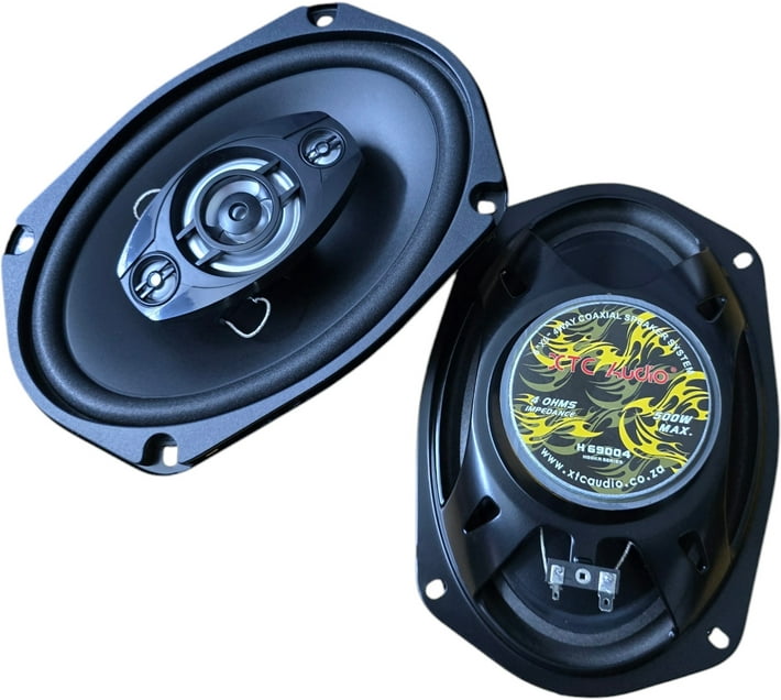 XTC H69004 Coaxial Rear Deck Mounted Oval Car Speaker (500 W) | Makro