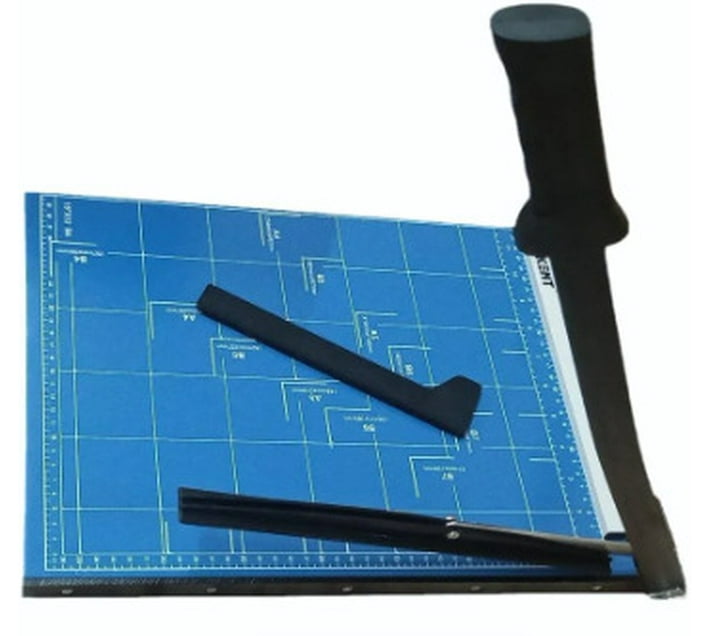 Generic NA Hand-held Paper Cutter (Set Of 1, Black, Blue) | Makro