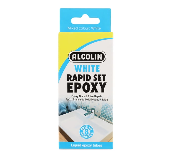 Alcolin 2 x 20 ml Epoxy Liquid Rapid Set White | Makro