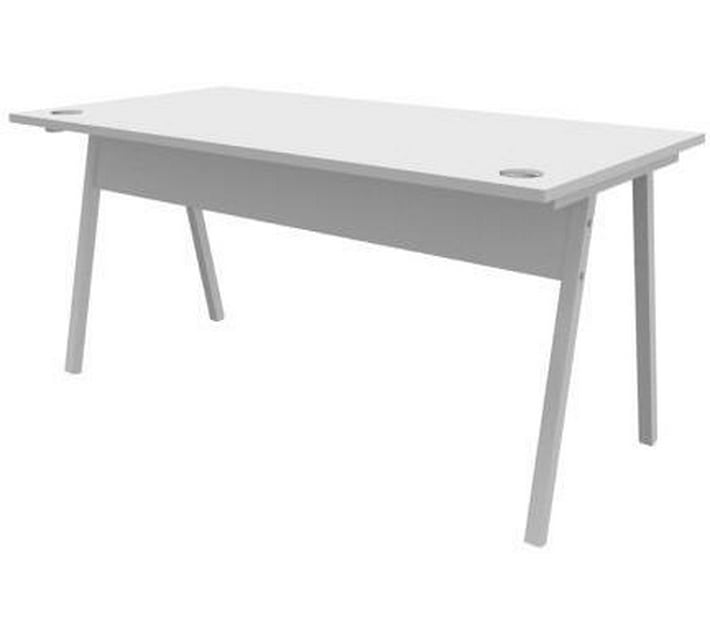A-FRAME OFFICE DESK SHELL 1200 X 750 X 722 - White Engineered Wood ...