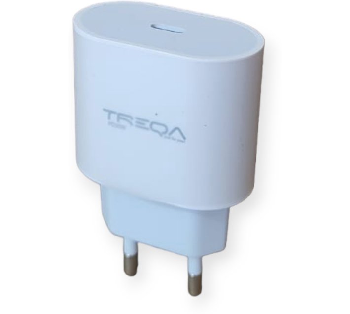 Treqa 1.5 A Mobile Charger with Detachable Cable (White) | Makro