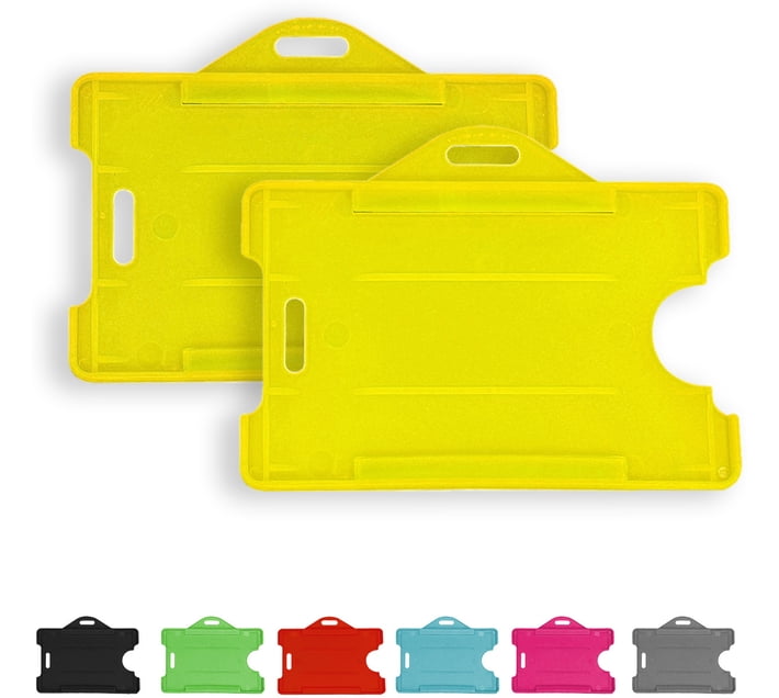 Molin Lumo Yellow Open Face Card Holder 2 Pack Card Holder | Makro