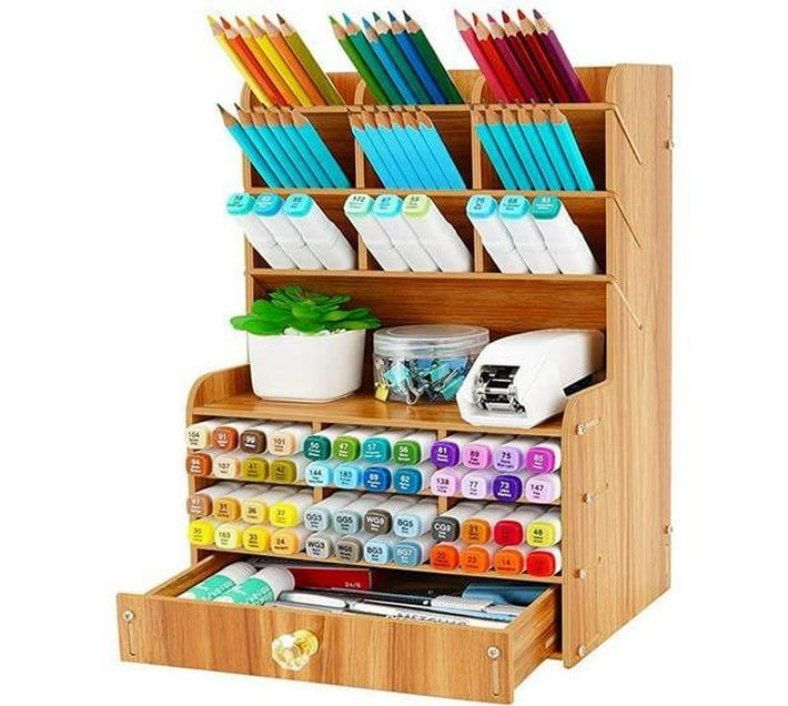 Someone’s in a Makro Multi-Function Wooden Desktop Organiser Mood