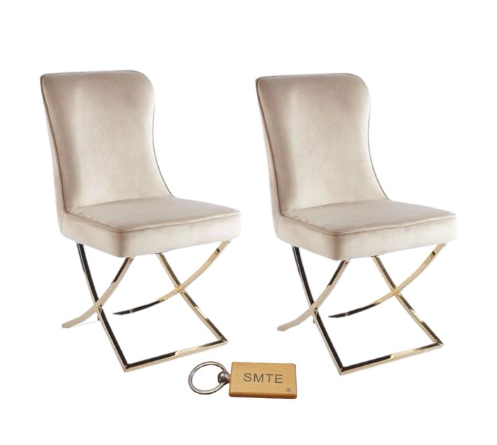 2x Chisisi Velvet Dining Chair With Ring +Smte Keyring | Makro
