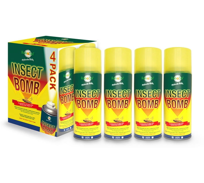 ROBOSOL Insect Bomb 330ml 4 pack Aerosol (330 ml) | Makro