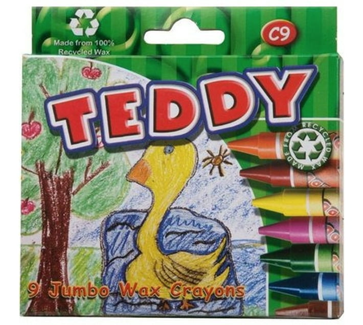 Teddy Jumbo Wax Crayons Wax Crayons (Set of 9) | Makro