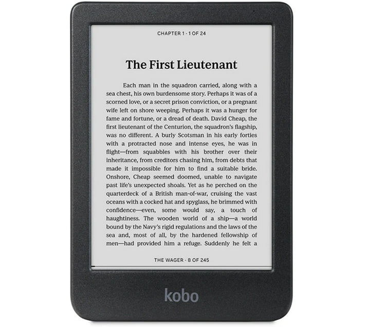 Buy Kobo Clara BW 6” E Ink Carta 1300 HD Touchscreen eReader E-reader ...