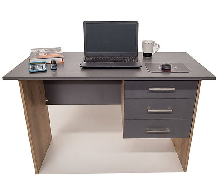 Flatpack DIY FPOFDELO3D120STGSAH Engineered Wood Study Table | Makro