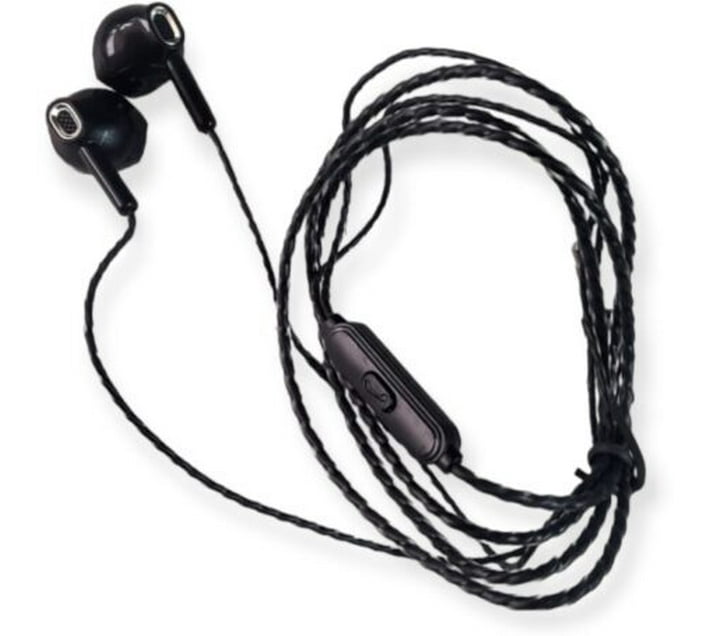 generic Treqa EP-766 3.5mm Wired Earphones- Black Wired Headset (In the ...