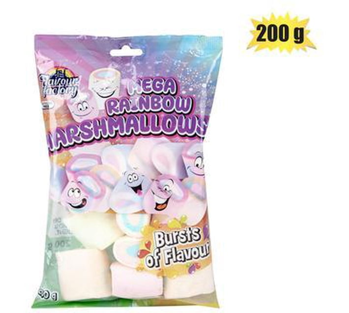 Flavour Factory Sweet mallow ff mega rainbow 200g (th) Bag (6 x 200 g ...