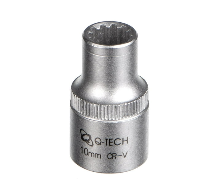 Q-Tech Spline Socket 10mm | Makro