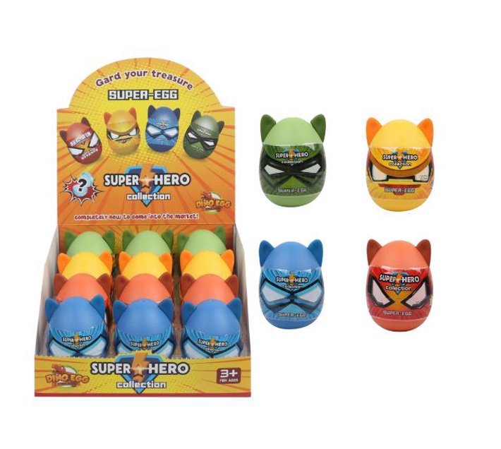 Someone’s in a Makro Superhero Egg Surprise 12/pc Mood