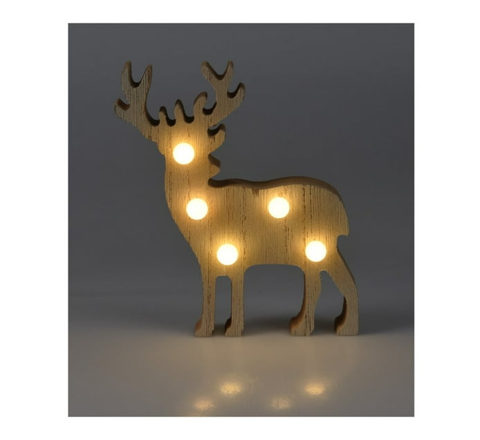 Excellent Houseware Wood Bubble Light Decor | Makro