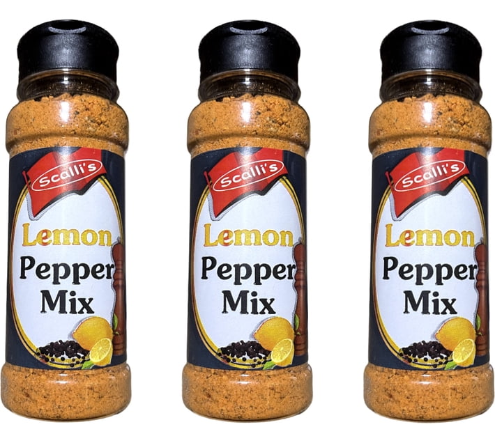 Scalli's LEMON PEPPER MIX 200 ML SHAKER (3 x 200 g) | Makro