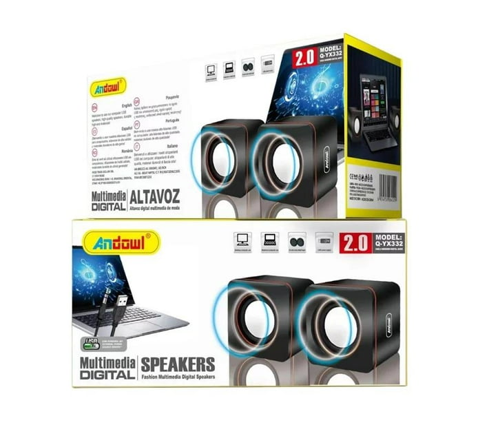 Someone’s in a Makro Andowl computer speakers Mood