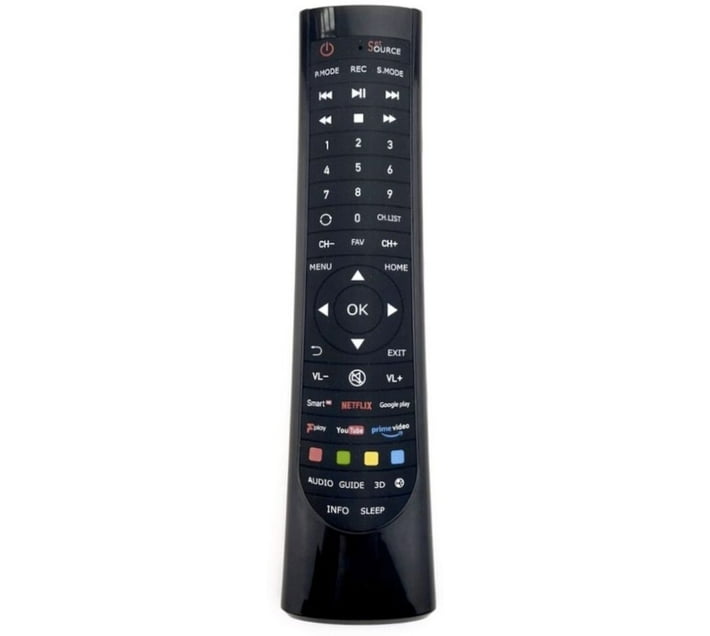 generic Universal TV Remote- Black Generic Remote Controller (Black ...