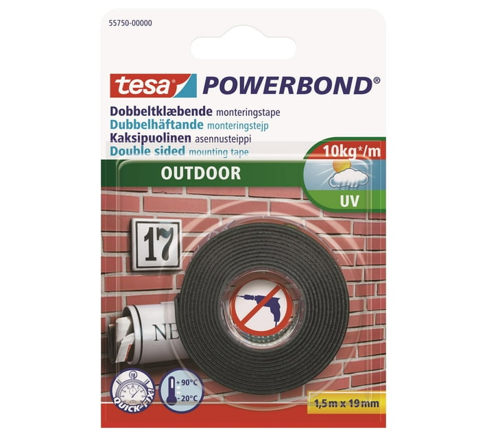 Someone’s in a Makro TESA Powerbond Outdoor Mounting Tape 1.5m x 19mm ...