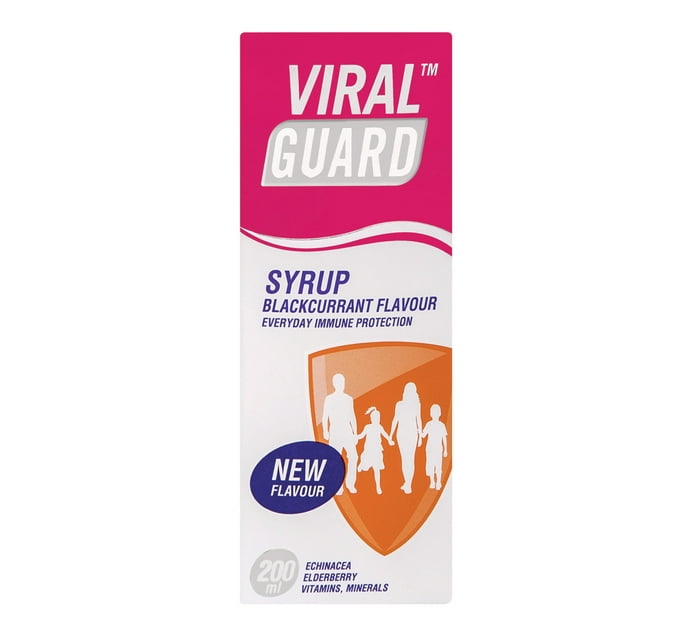 Viral Guard Guard Syrup Blackcurrant (1 x 200ml) | Makro