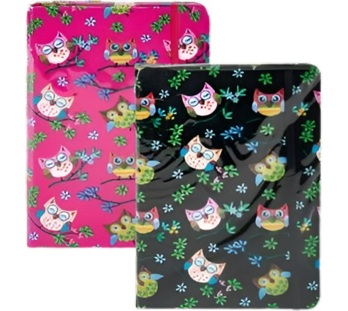 AZ Décor A5 Notebook Ruling (Black, Pink, Print) | Makro