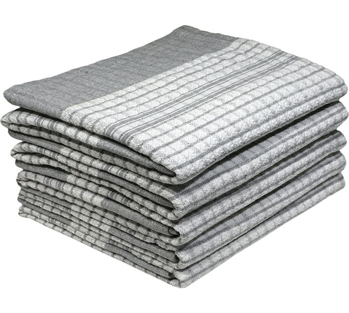 bunty Grey Cotton Kitchen Linen Set (Pack of 5) | Makro