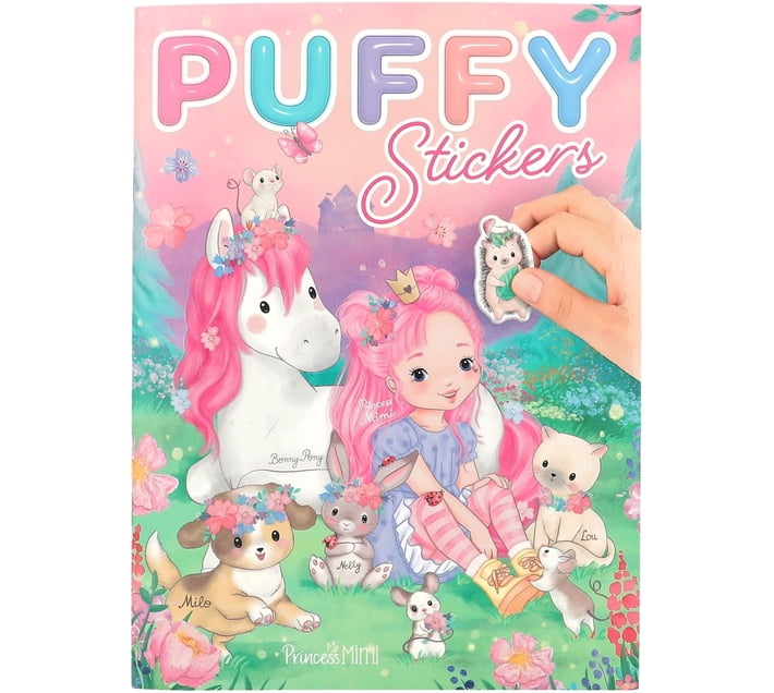 Princess Mimi Puffy Sticker Book Stickers & Scrapbooks Kit Art and ...