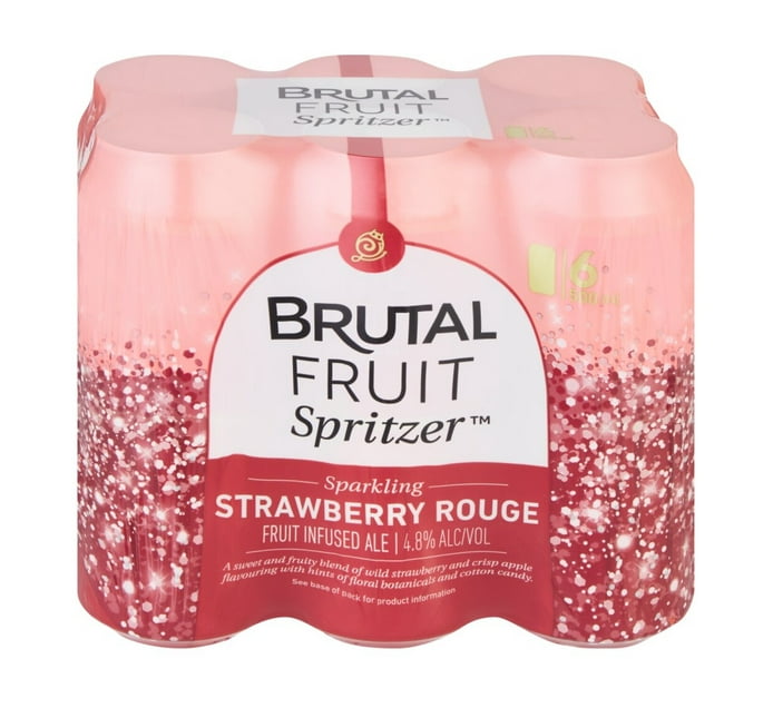 Brutal Fruit Strawberry Rouge Spritzer (6 x 500 ml) | Makro