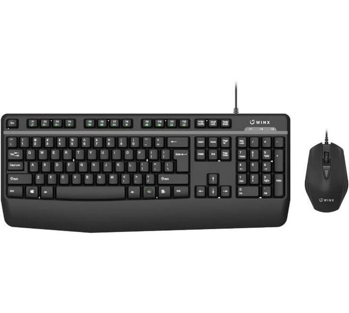 WINX WX-CO102 Wired USB Multi-device Keyboard (Black) | Makro