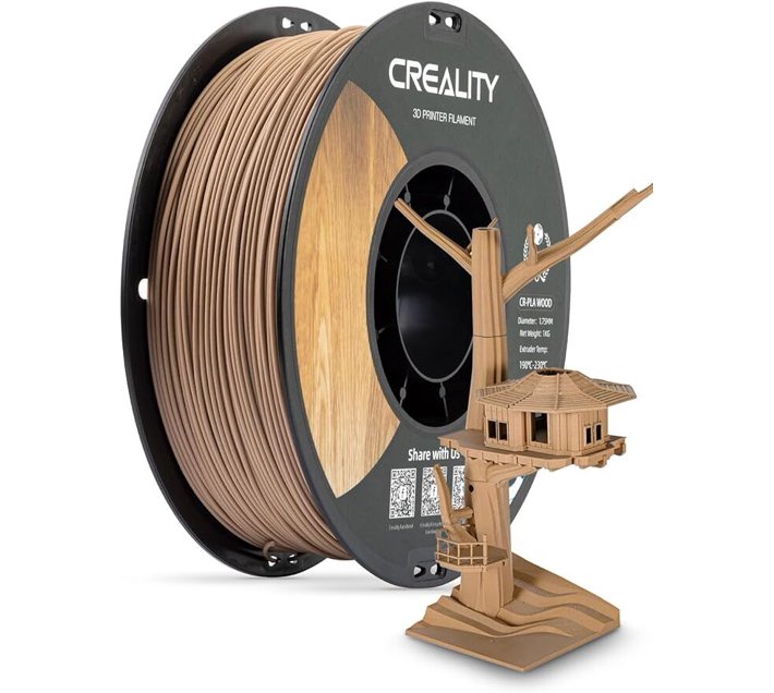 Creality CR PLA WOOD WHITE PINE Printer Filament (Brown) | Makro