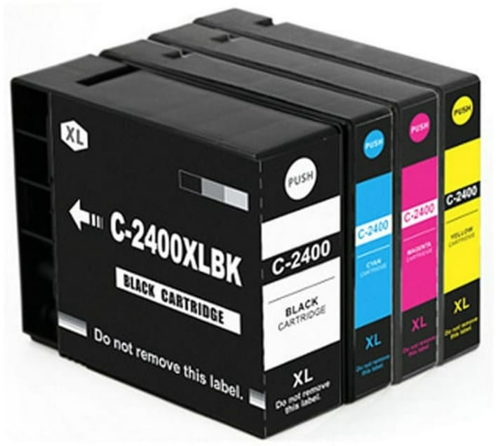 Buy Canon PGI-2400XL Compatible Print Inventory Multipack Black and Tri ...