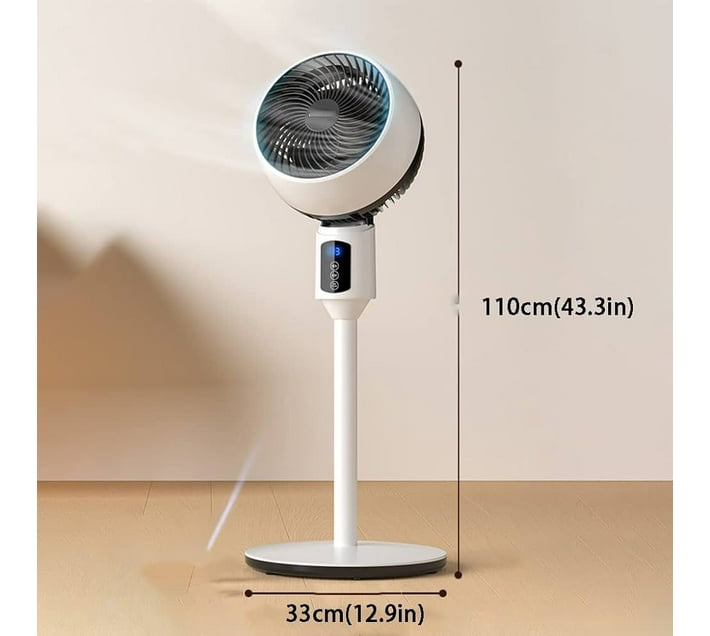 Condere 9 air circulation fan A+ 33 mm Touch Controll 3 Blade Pedestal ...