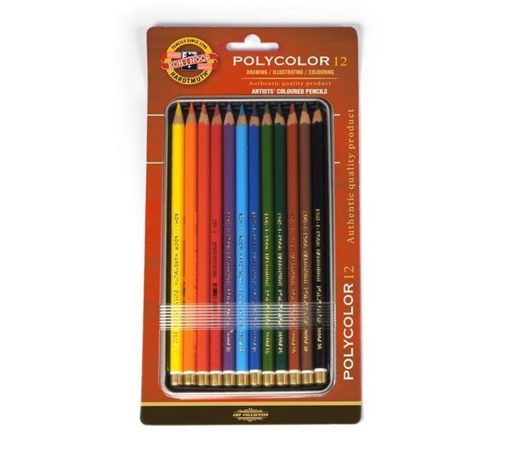 Someone’s in a Makro Polycolor Pencil Tin 12 Blister Pacl Mood