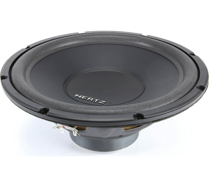 Hertz S300-S4 Uno Series 1000 Watts 12 Inch Subwoofer Rear Deck Mounted Round Car Speaker (1000 ...