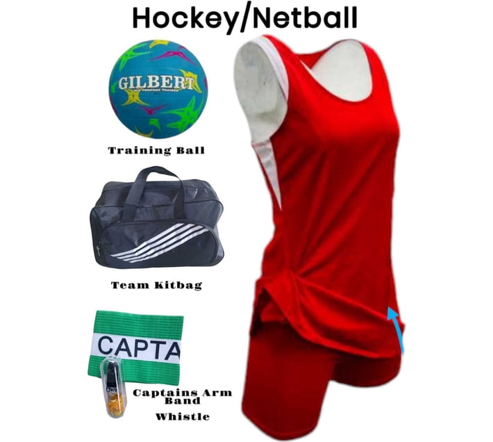 Tradesia Netball Team Kit (10-Player Package) - Tops/Skirts/ - Practice ...
