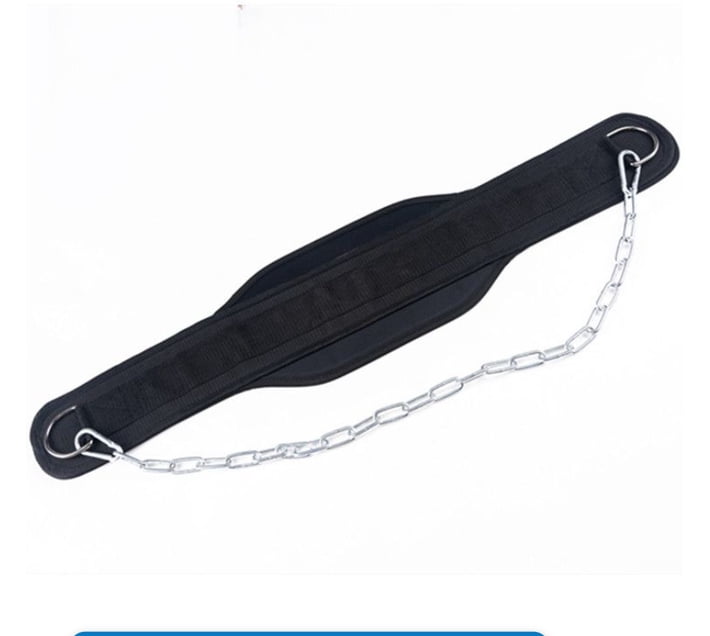 Buy HOME GYM Dipping Belt Body Building Weight Lifting Dip Chain ...