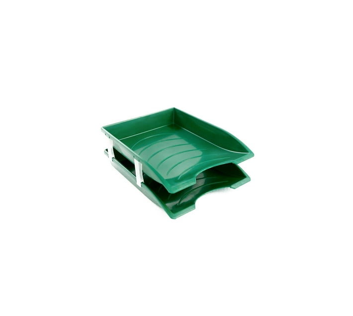Someone’s in a Makro Green Letter Trays - 2 x 2 Tier Mood