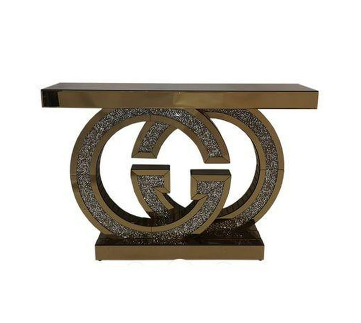 Someone’s in a Makro Smte-Mirrored Console Table - Rose Gold Mood