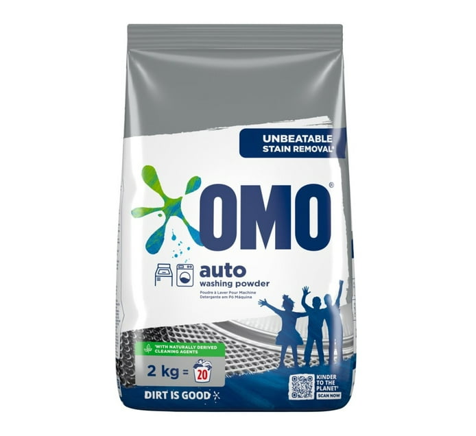 Buy Omo Unbeatable Stain Removal Auto Washing Powder 2kg in Bulk ...