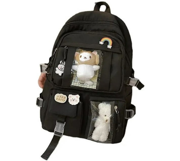 Generic Large capacity high school student bag female Korean version ...