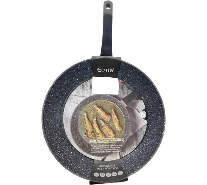 Eotia Pan 2.5 L capacity 30 cm diameter (Aluminium, Non-stick ...