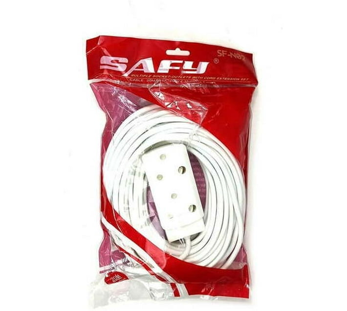 Safy NA Power Plug (White) | Makro