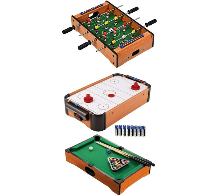 Kika Crafts Mini Table Top Games 40 cm Ludo Board (Multicolour) | Makro