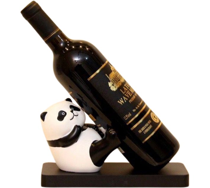 Generic F27-6-3 Decorative Showpiece - 21 cm (Resin, White, Black) | Makro