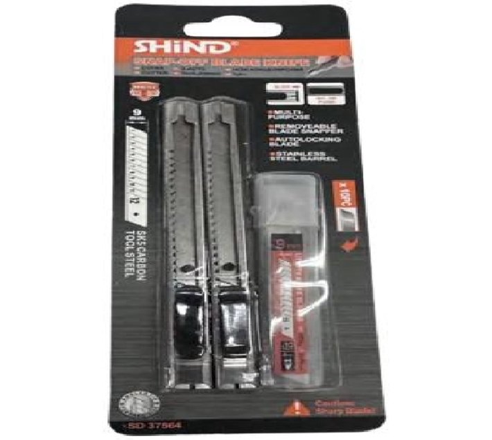 SHIND Snap-off Blade Knife Blade (Silver) | Makro