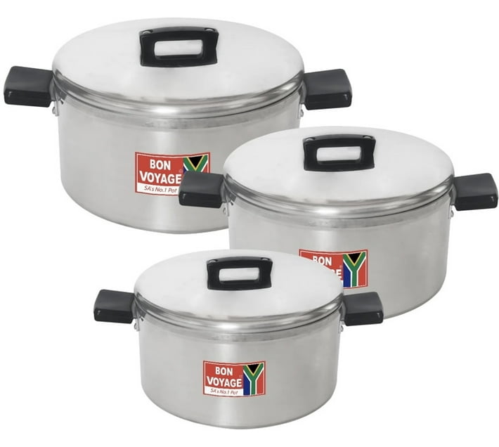 Bon Voyage NW3 Aluminium Cookware Set | Makro