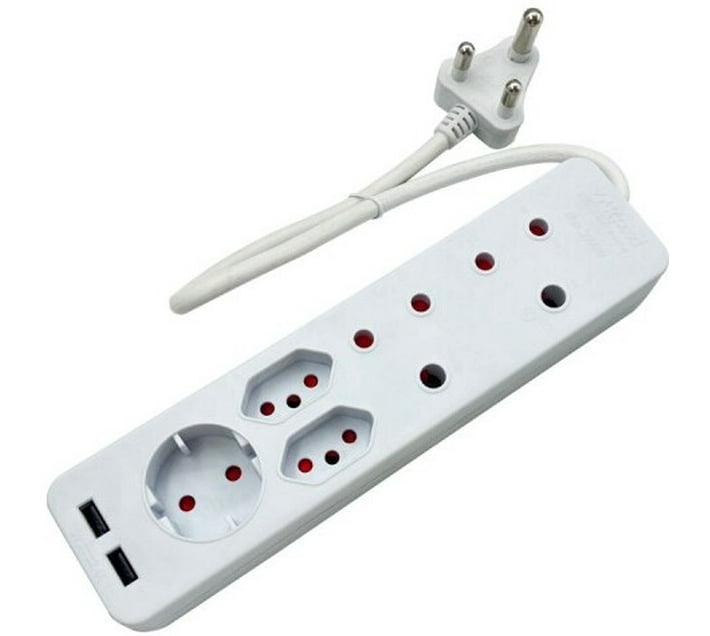 Zakspeed INS-MP-5W+USB Power Plug (White) | Makro